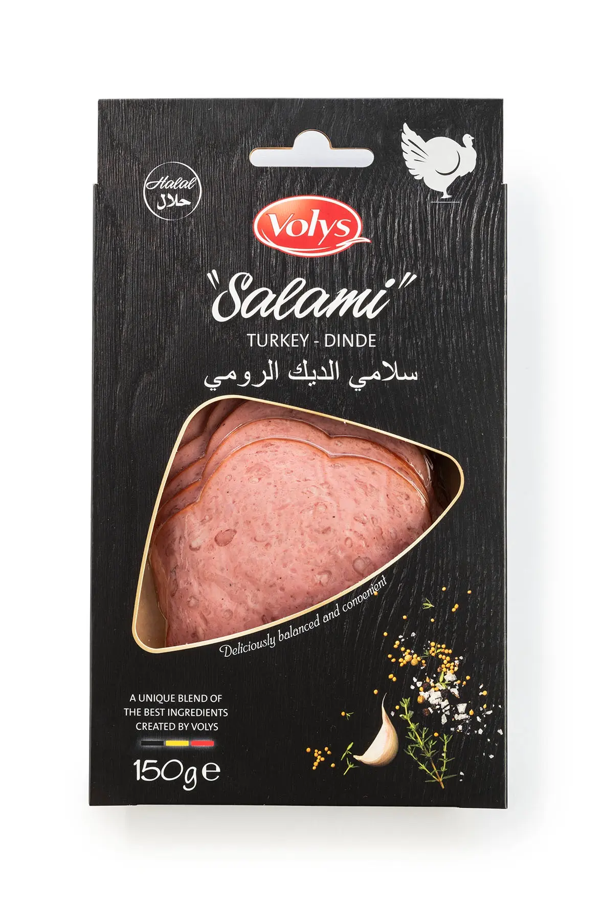 Buy Volys Turkey Salami Style 150G | Ninja Qatar