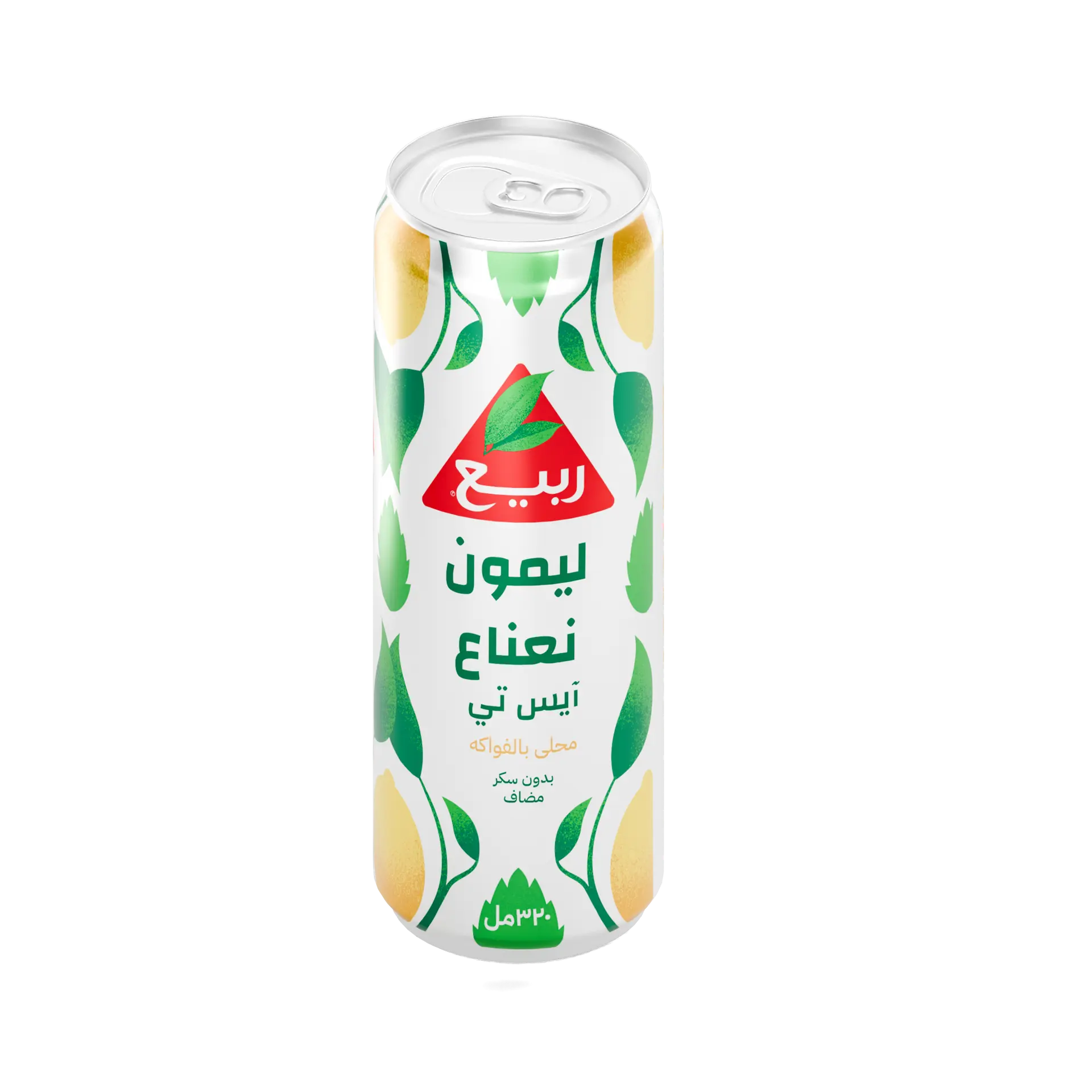Buy Rabea Ice Tea Lemon Mint 320 ml | Ninja Saudi Arabia