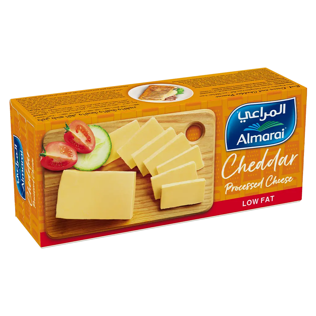 Buy Almarai Cheddar Block Lite 454 gm | Ninja Saudi Arabia