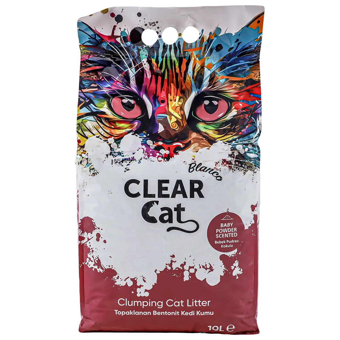 Buy Blanco Clear Cat Cat Litter Baby Powder Scented 10L | Ninja Saudi ...