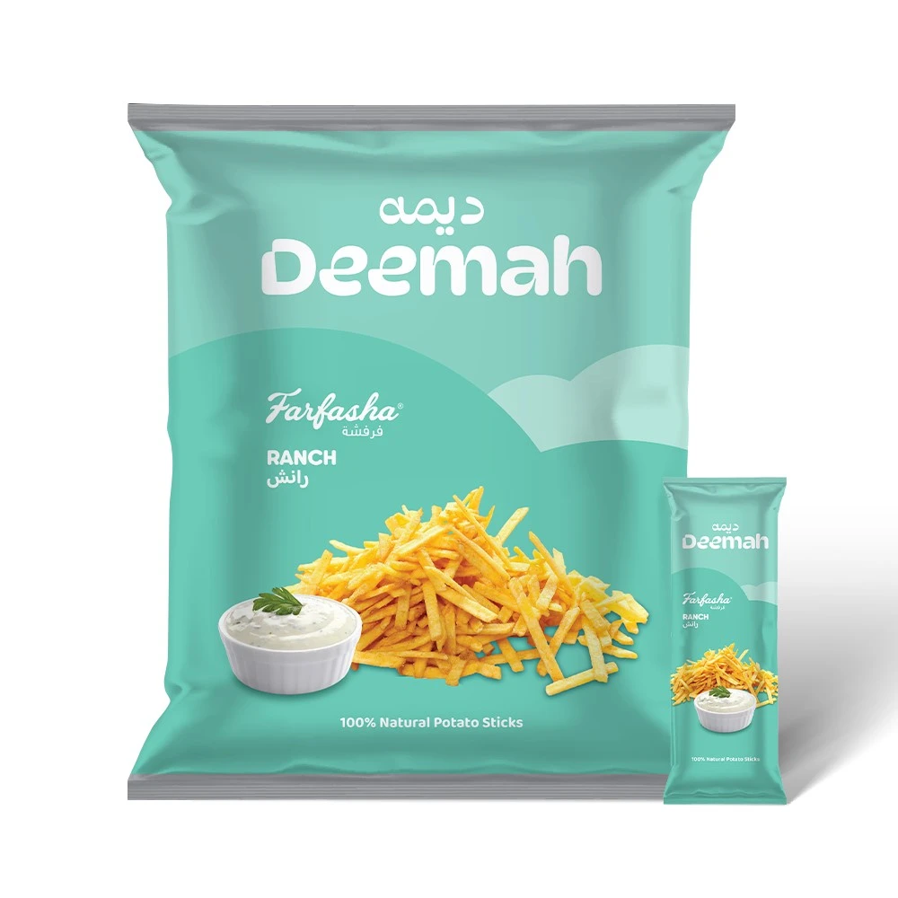 Buy Deemah Farfasha Ranch Potato Sticks 24 Pcs 15 gm | Ninja Saudi Arabia