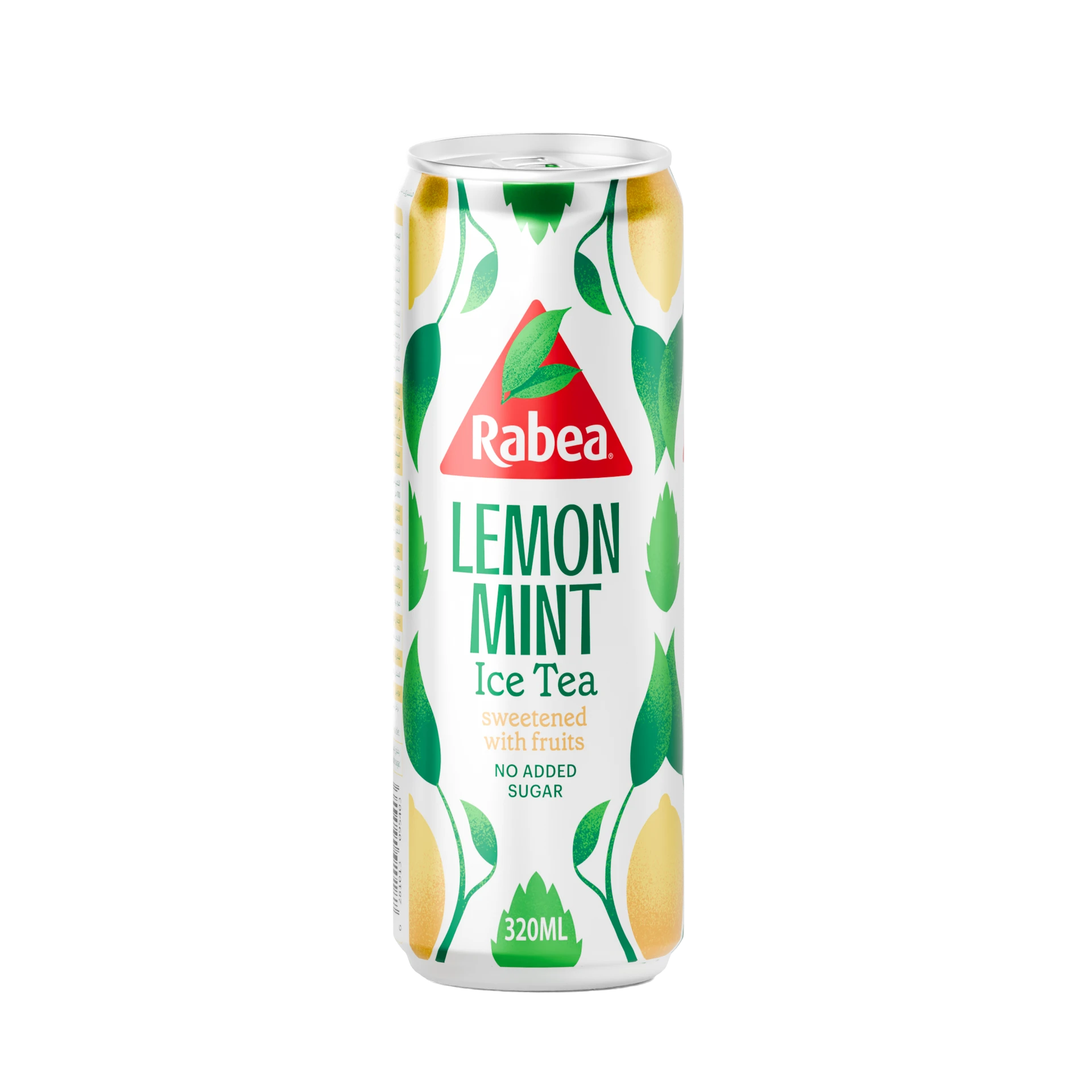 Buy Rabea Ice Tea Lemon Mint 320 ml | Ninja Saudi Arabia
