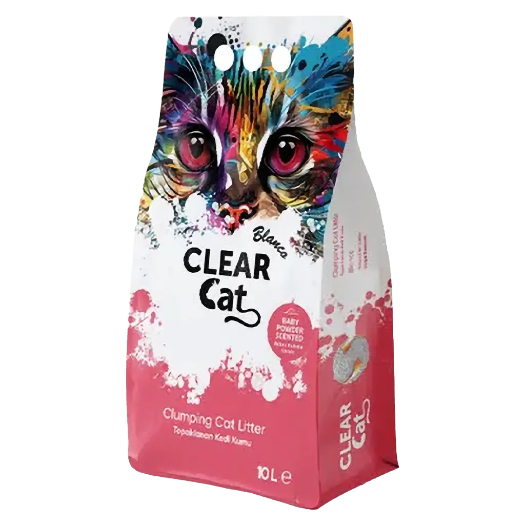 Buy Blanco Clear Cat Cat Litter Baby Powder Scented 10L | Ninja Saudi ...