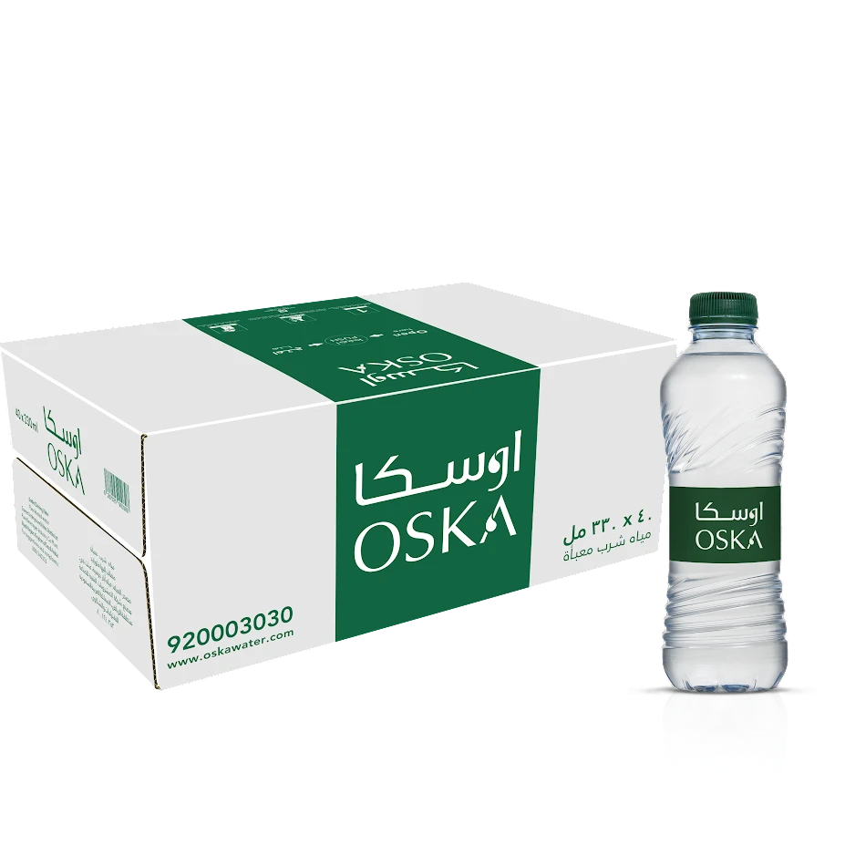 Buy Oska Water 40 x 330ml | Ninja Saudi Arabia