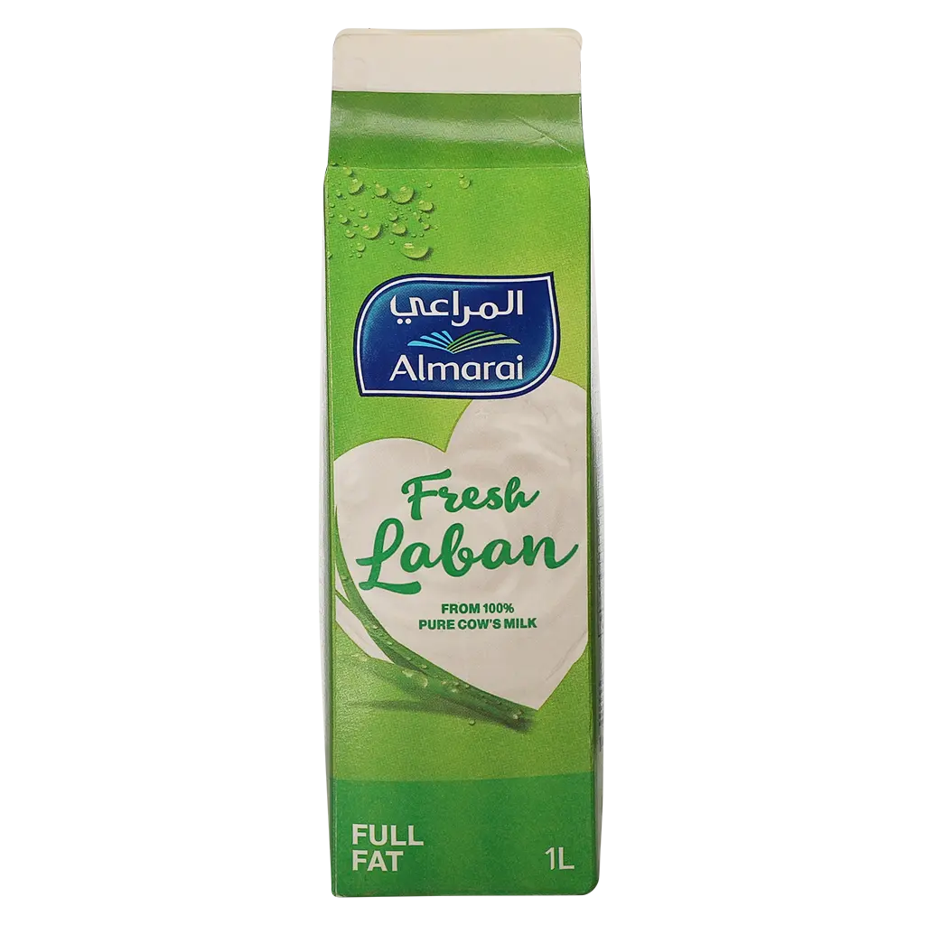Buy Almarai Fresh Laban Full Fat Carton 1 L | Ninja Saudi Arabia