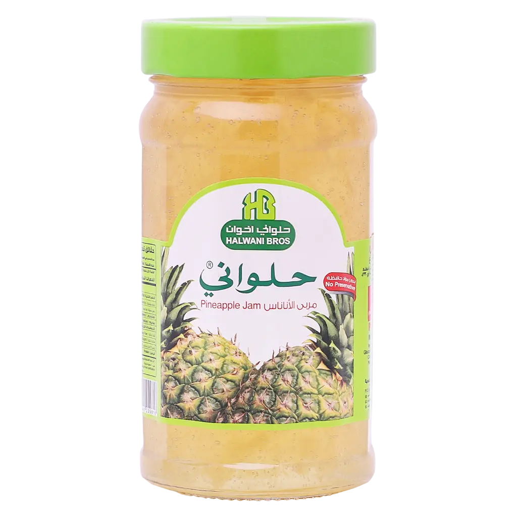 Buy Halwani Pineapple Jam 400 gm | Ninja Saudi Arabia