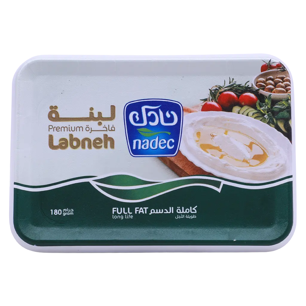 Buy Nadec Labneh Premium Full Fat 180 gm | Ninja Saudi Arabia