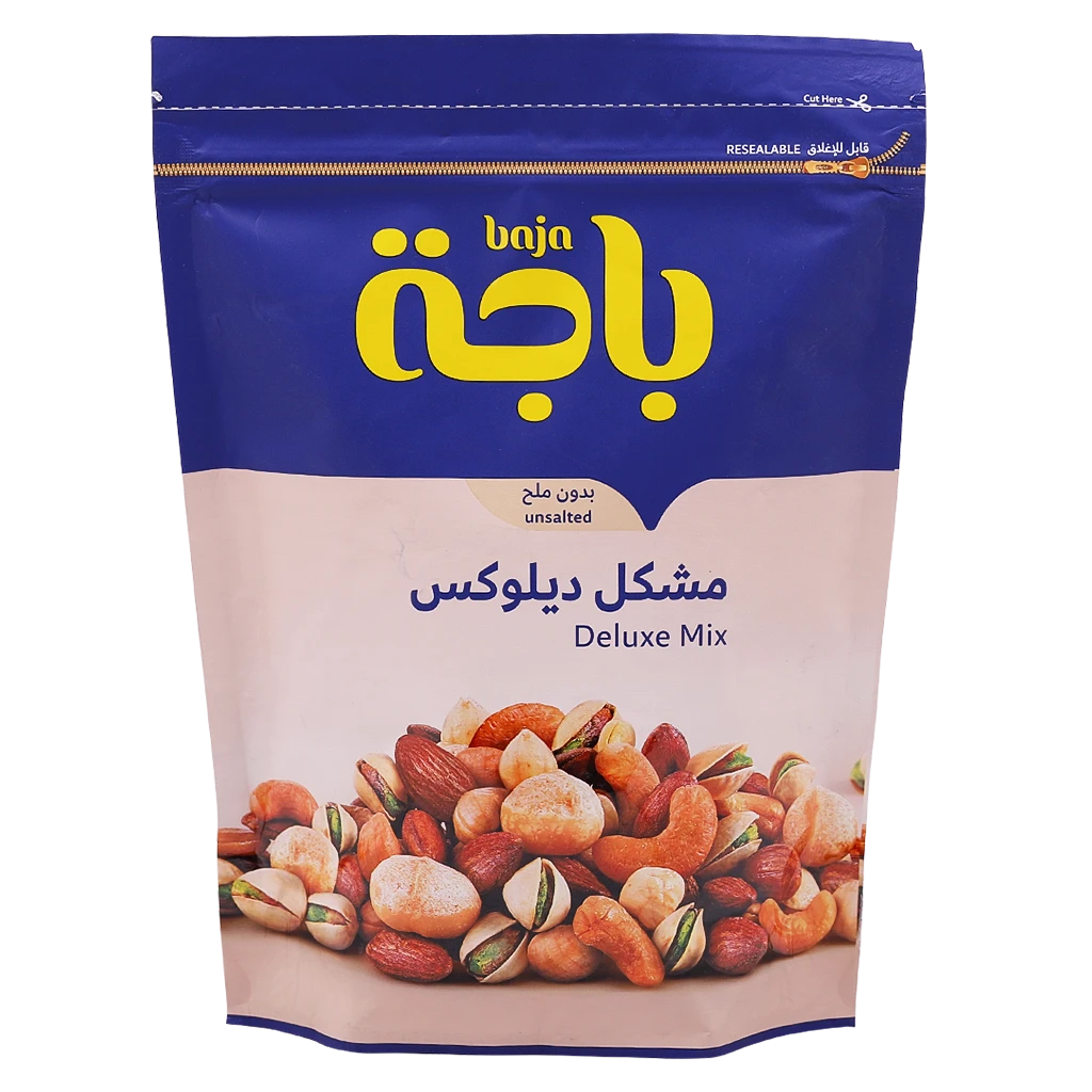 Buy Baja Mixed Nuts Deluxe Unsalted 280gm | Ninja Saudi Arabia