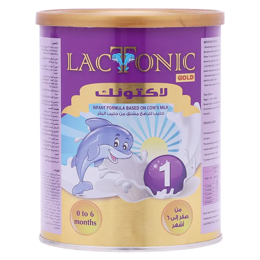 Buy Lactonic Milk Stage 1 400 gm | Ninja Saudi Arabia