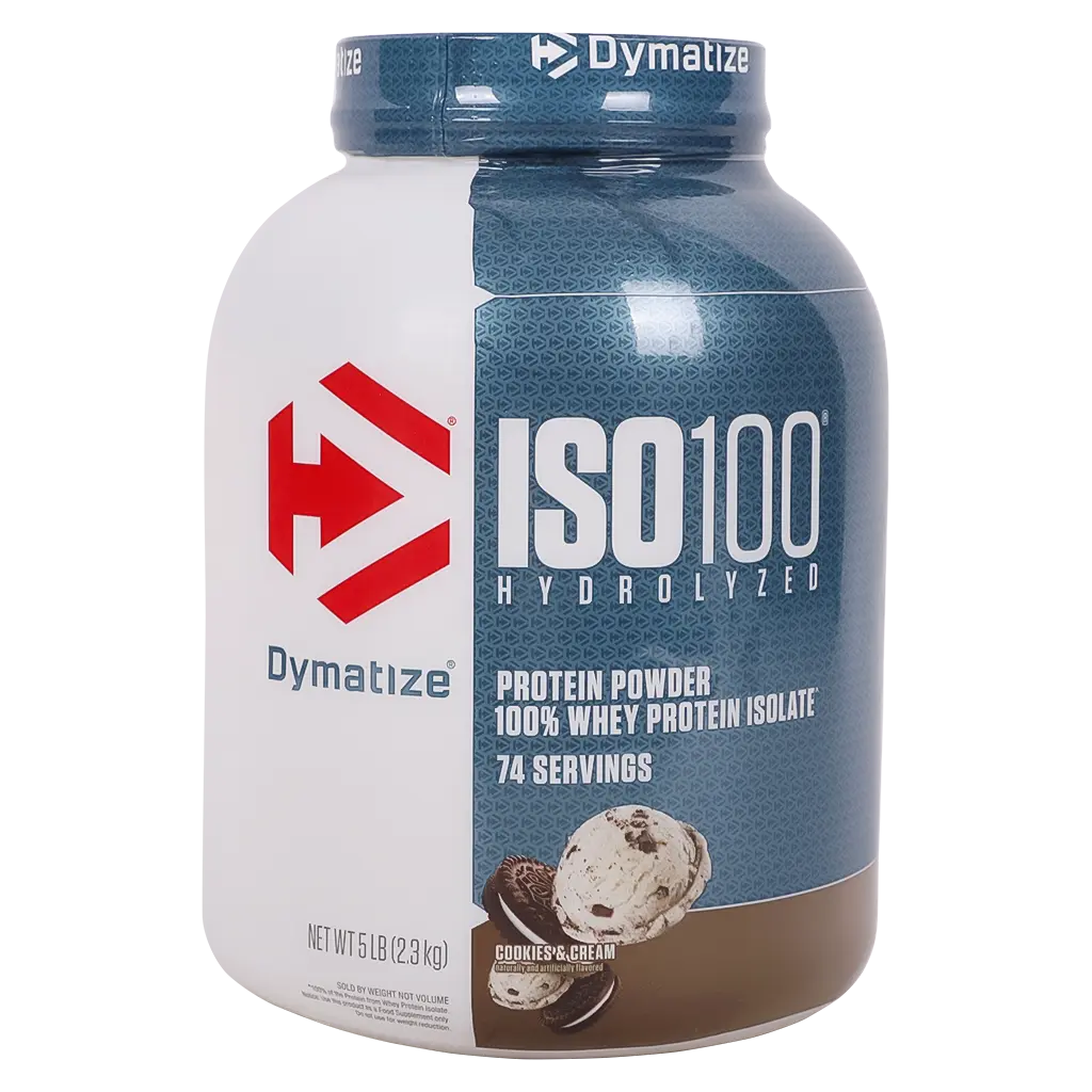 Buy Dymatize ISO 100 Cookies and Cream 5 lbs | Ninja Saudi Arabia