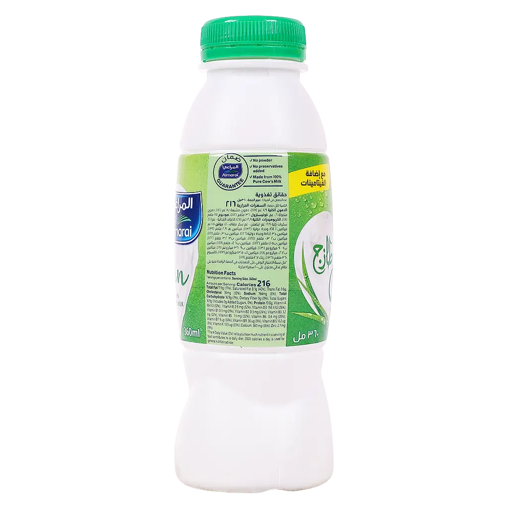 Buy Almarai Fresh Laban Full Fat 360 ml | Ninja Saudi Arabia