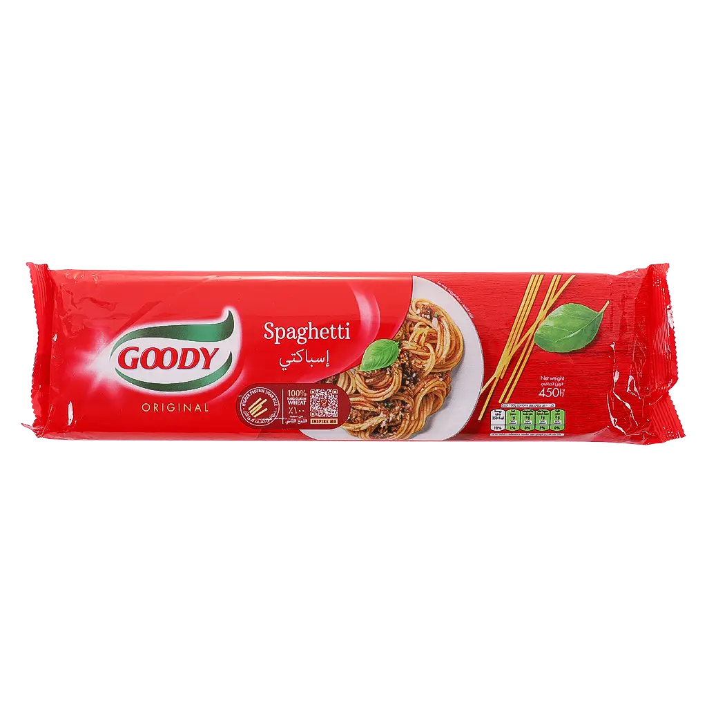 Buy Goody Pasta Spaghetti 450 gm | Ninja Saudi Arabia