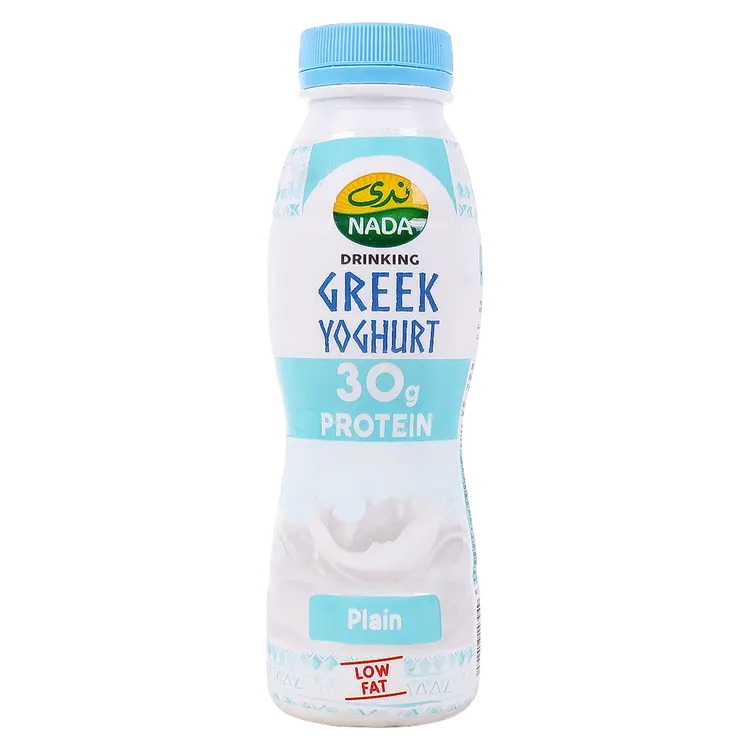 Buy Nada Greek Yoghurt Drink Plain 330 ml | Ninja Saudi Arabia