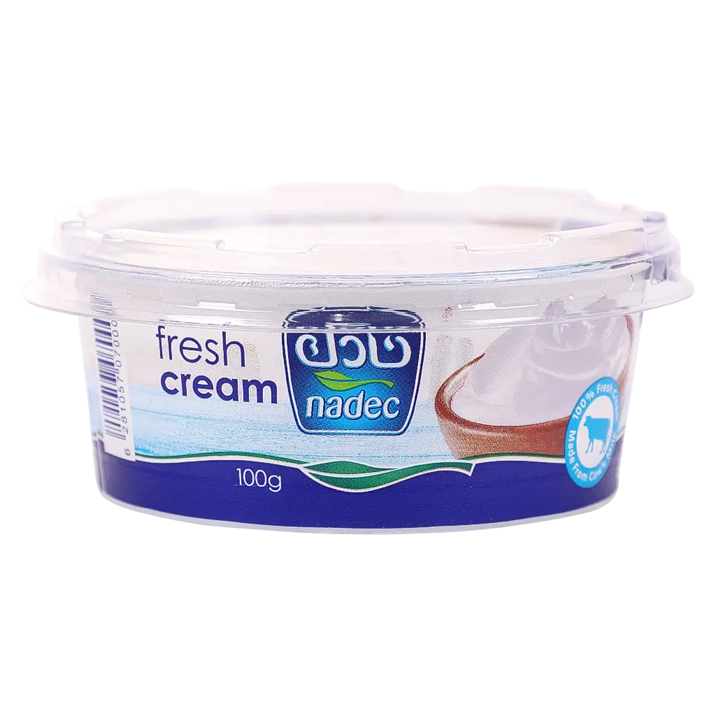 Buy Nadec Fresh Cream Full Fat 100 gm | Ninja Saudi Arabia