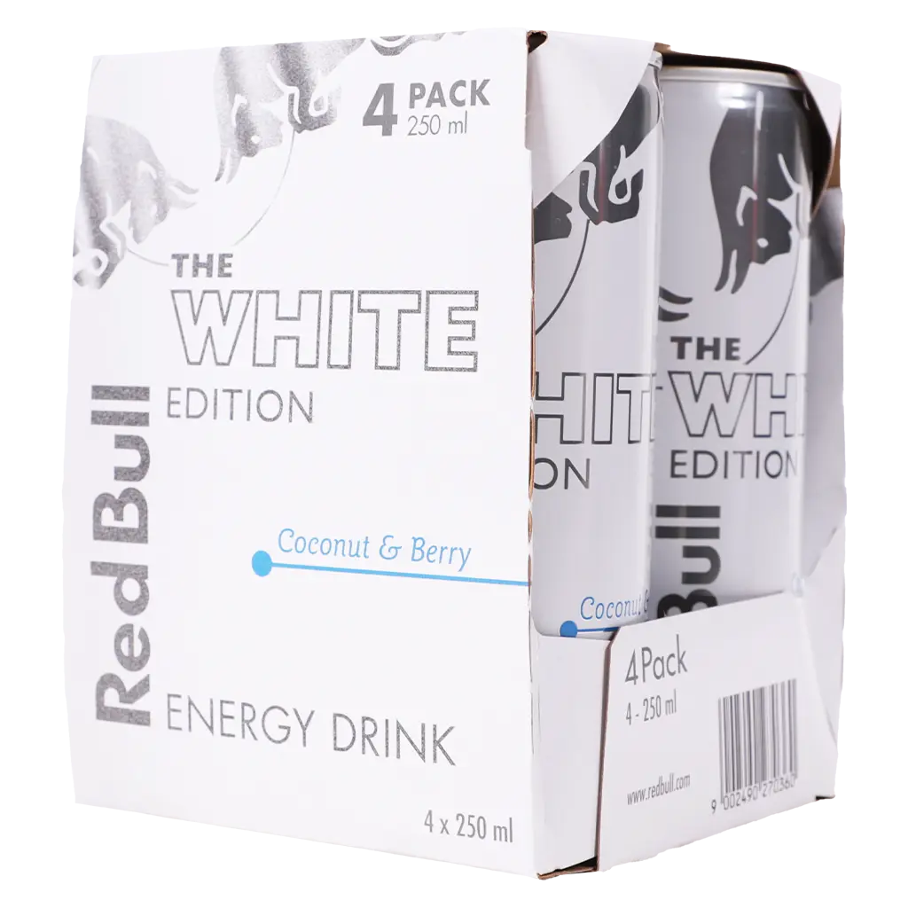 Buy Red Bull Energy Drink White Edition 4 pcs 250 ml | Ninja Saudi Arabia