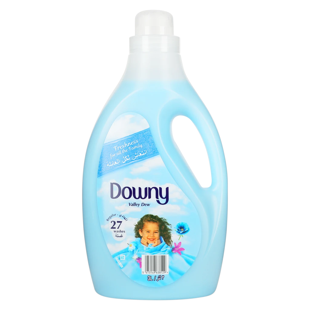 Buy Downy Fabric Softner Valley Dew Blue 3 L | Ninja Saudi Arabia