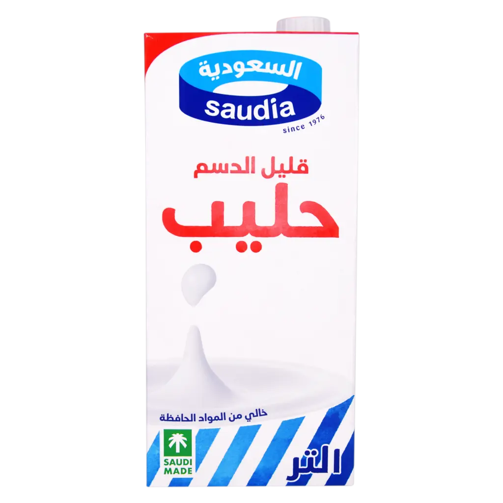 Buy Saudia Low Fat Milk 1 L | Ninja Saudi Arabia