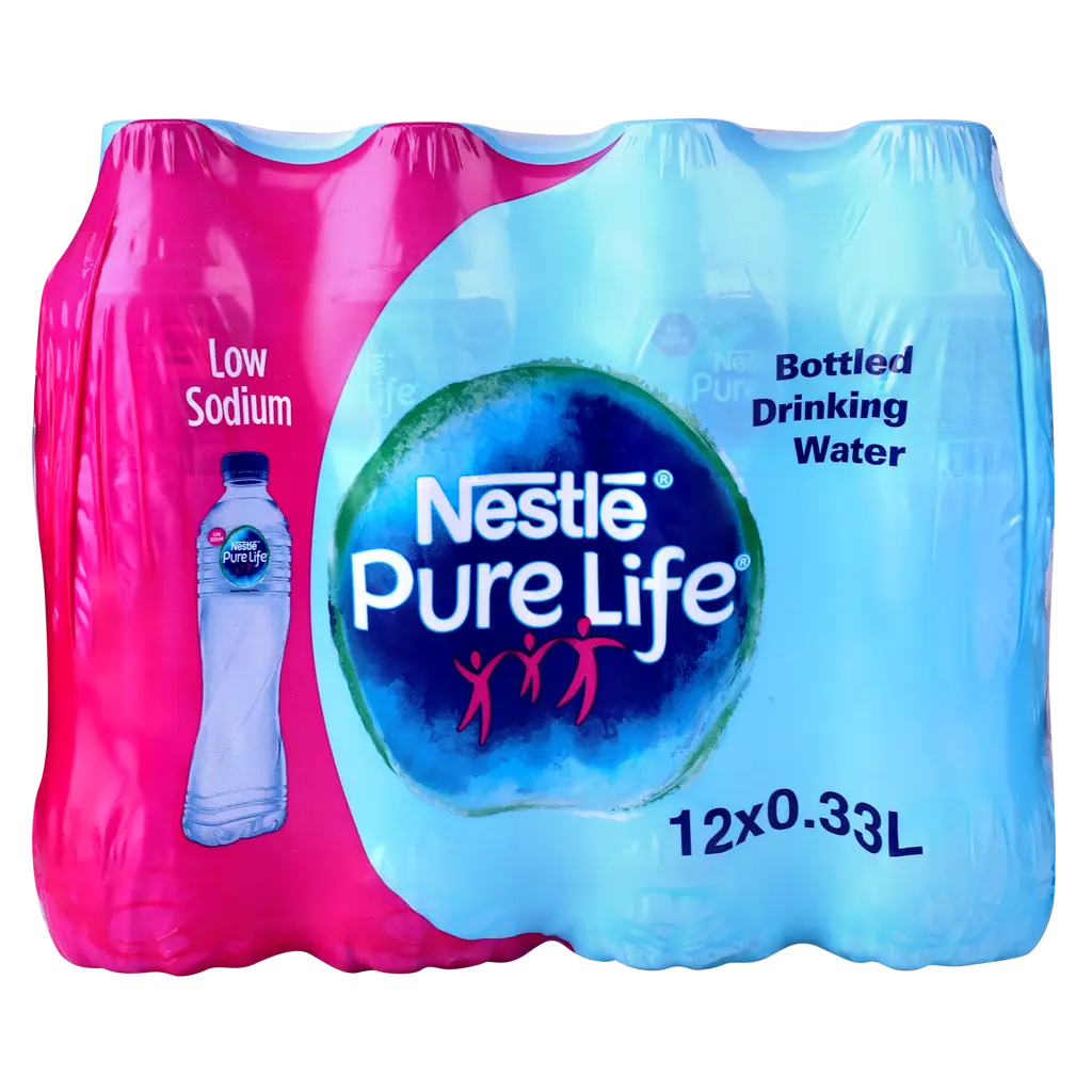 Nestle Pure Life Water 330ml Pack 12 Tops Online