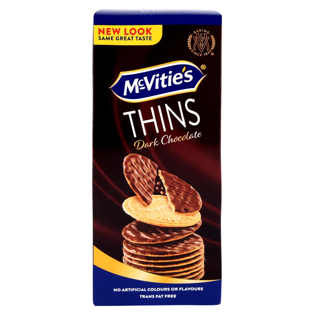 Buy Mcvities Digestive Thins with Dark Chocolate 150 gm | Ninja Saudi ...