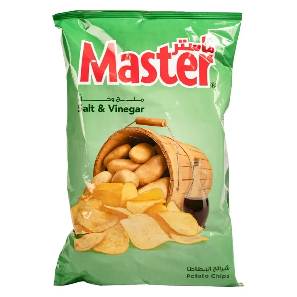 Buy Master Potato Chips Salt & Vinegar 150G | Ninja Qatar