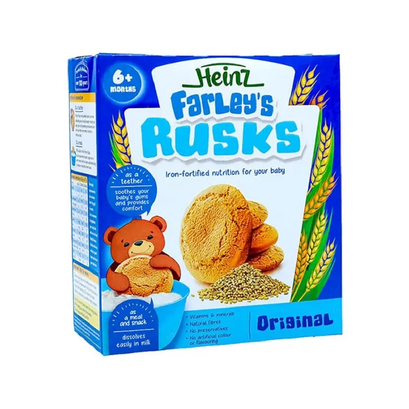 Buy Heinz Farley's Rusk Original 300G 6M+ | Ninja Qatar