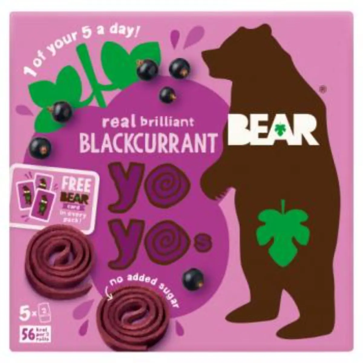 Buy Bear Blackcurrant Yoyo Multipack 100 gm | Ninja Kuwait