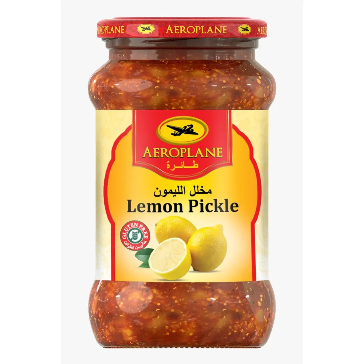 Buy Aeroplane Lemon Pickle Gluten Free 400 gm | Ninja Kuwait