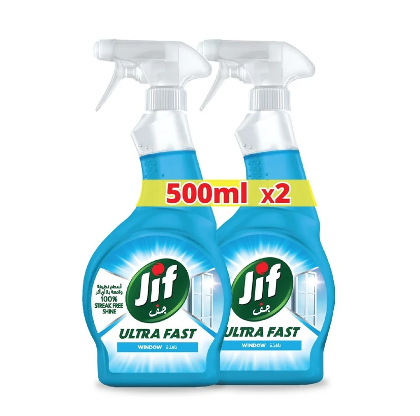 Buy Jif Ultra Fast Multi Pack Spray+500Ml Window Spray 500 ml | Ninja Qatar