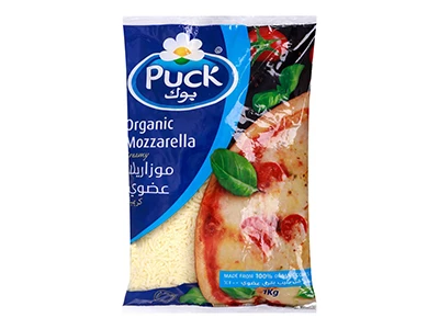Buy Puck Organic Shredded Mozzarella Cheese 400G | Ninja Qatar