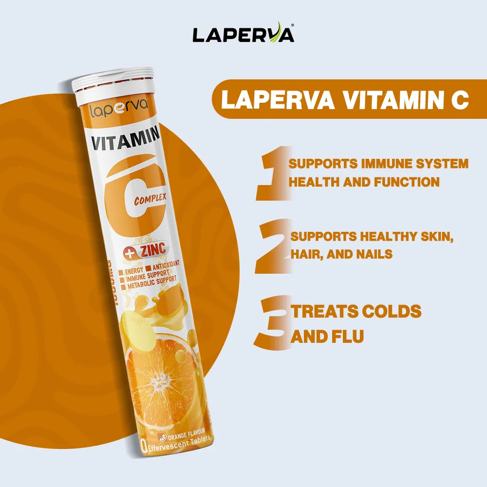 Order Laperva Vitamin C Complex Plus Zinc, Orange 20 Effervescent ...