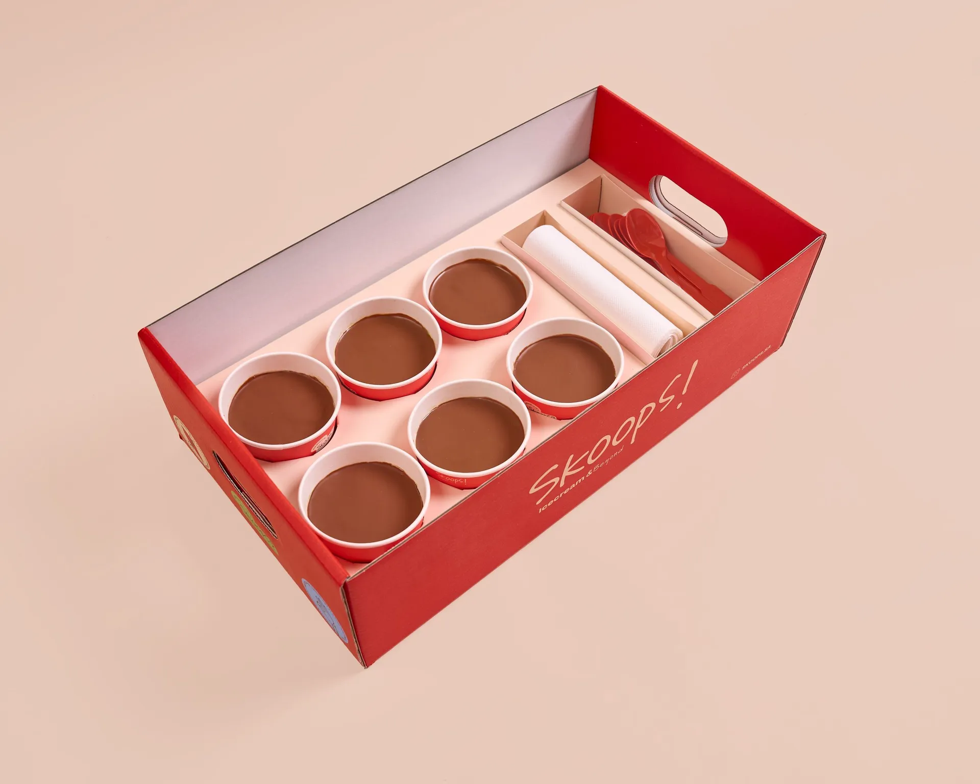 Order Chocolate Pistachio Kunafa Ice Cream Box from Skoops - Riyadh ...