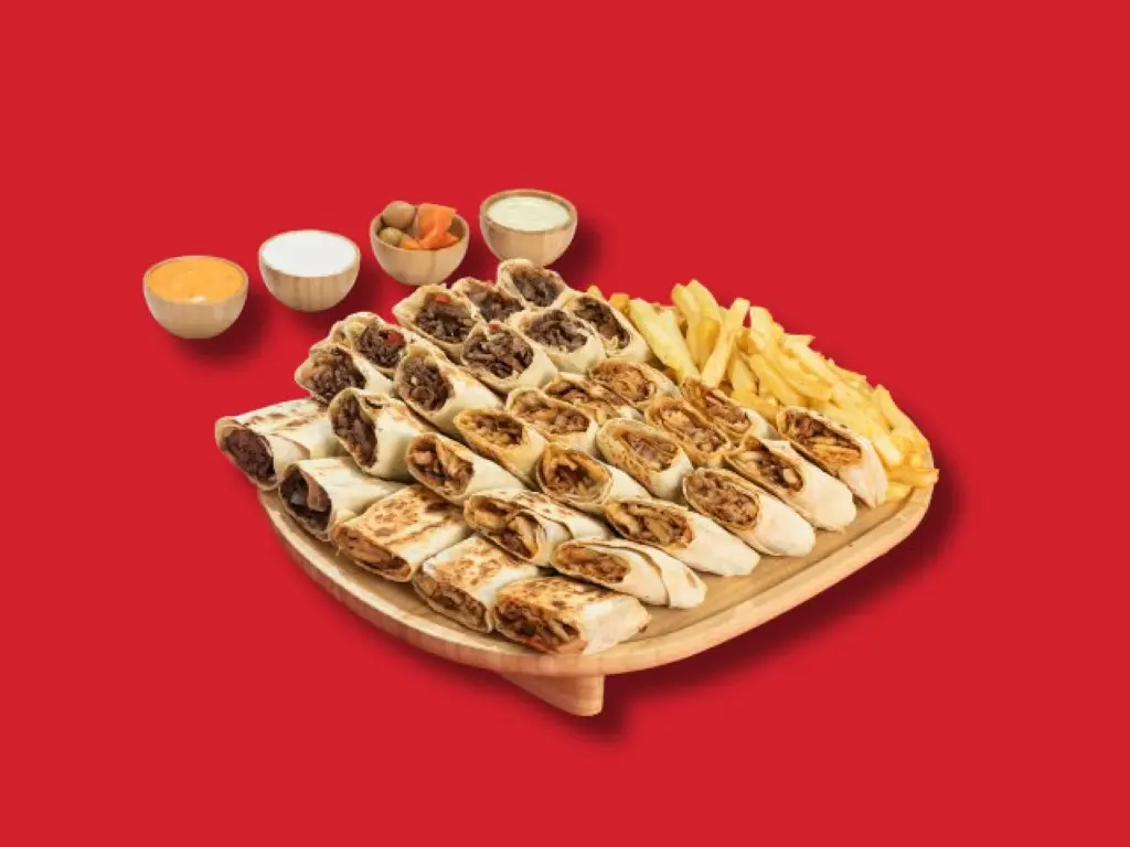 Order Family Mixed Shawarma Box 30 Pieces from Shawarma Dalal - Riyadh ...