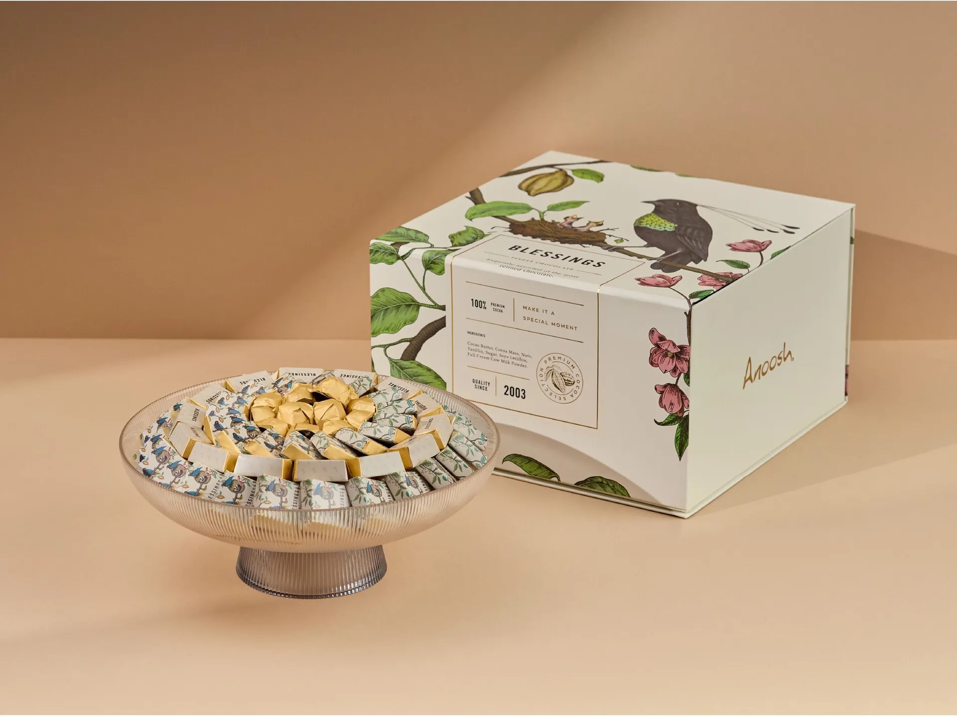 Order Luxury chocolate plate box for newborns from Anoosh Online ...