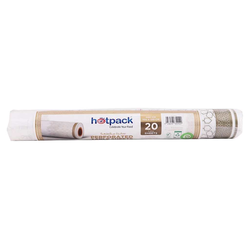 Buy Hotpack Sofra Roll 100*120cm 20 Sheets | Ninja Saudi Arabia