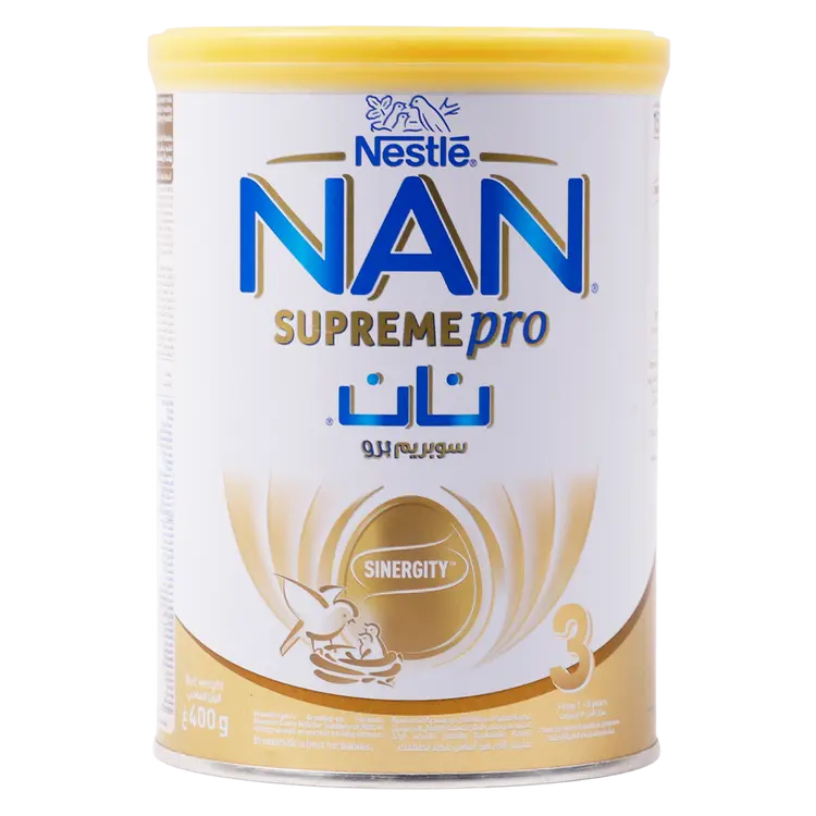 Nan Supreme H.A. Milk Stage 3 From 1 To 3 Years 400 gr | Buy Online in ...